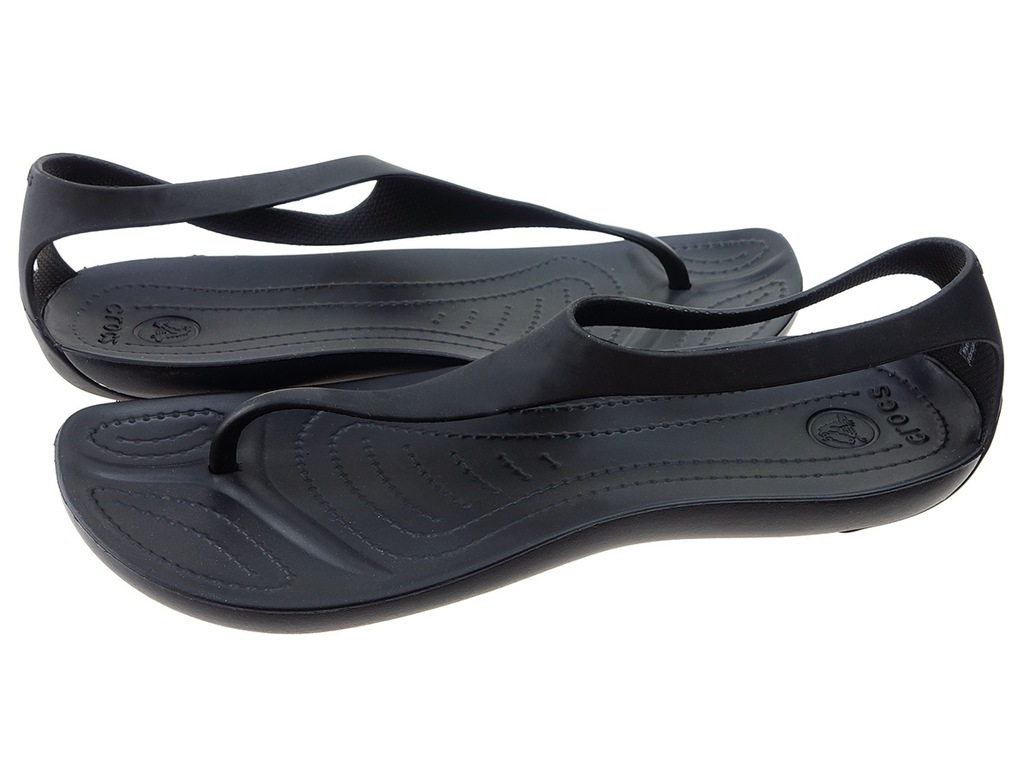 Crocs Sexi Flip Japonki 11354 Czarne 3839 Butshop 7190296944 Oficjalne Archiwum Allegro