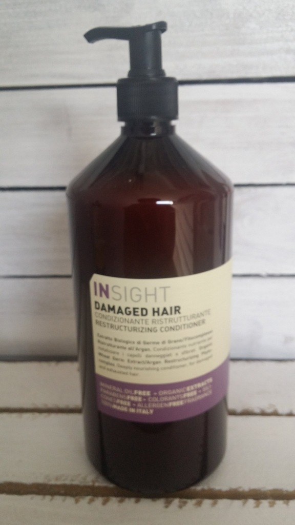 INSIGHT DAMAGED HAIR ODŻYWKA ODBUDOWUJĄCA 1000ml - 7150989875 ...
