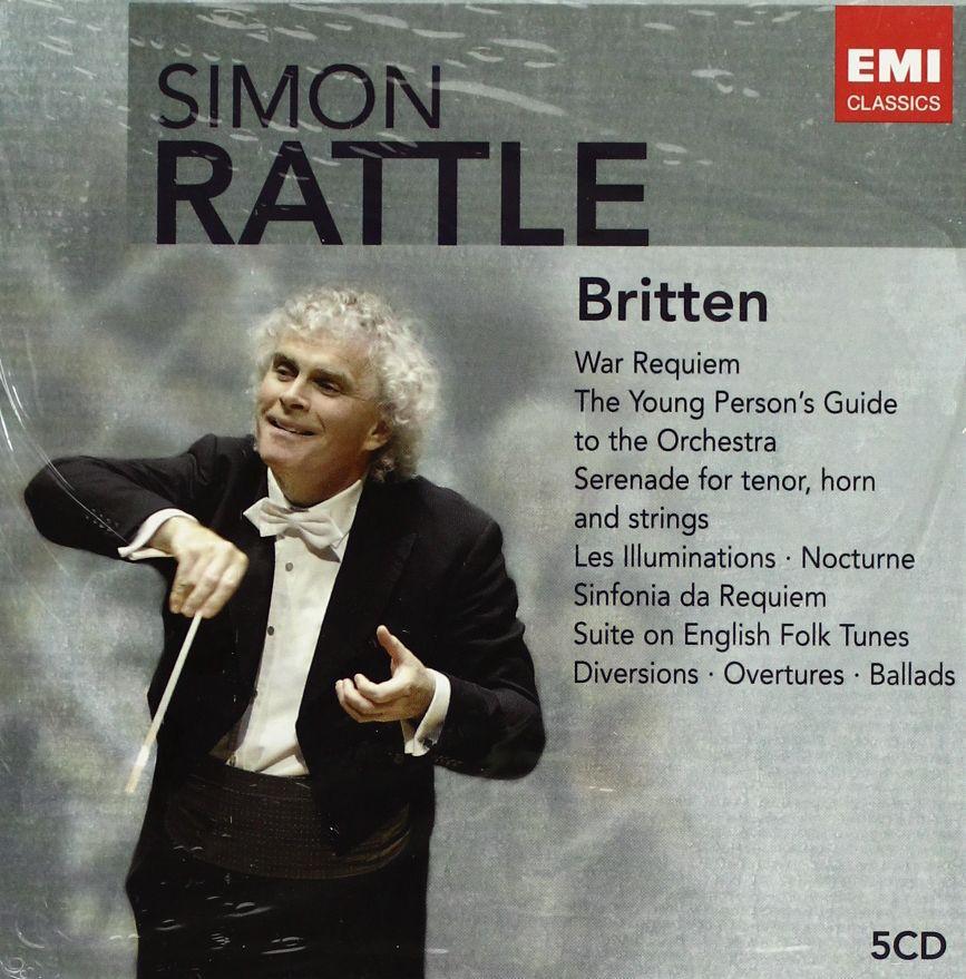 SIR SIMON RATTLE: SIMON RATTLE EDITION [5CD] - 6774157912 - oficjalne archiwum Allegro