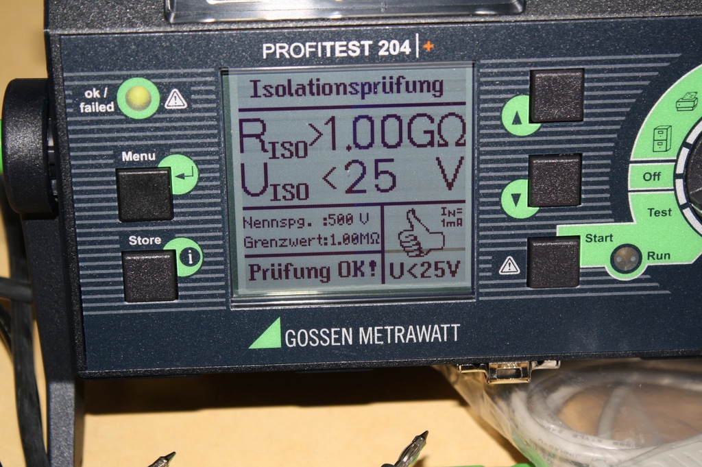 Przyrząd Pomiarowy Gossen Metrawatt Profitest 204+ - 7044349361 ...