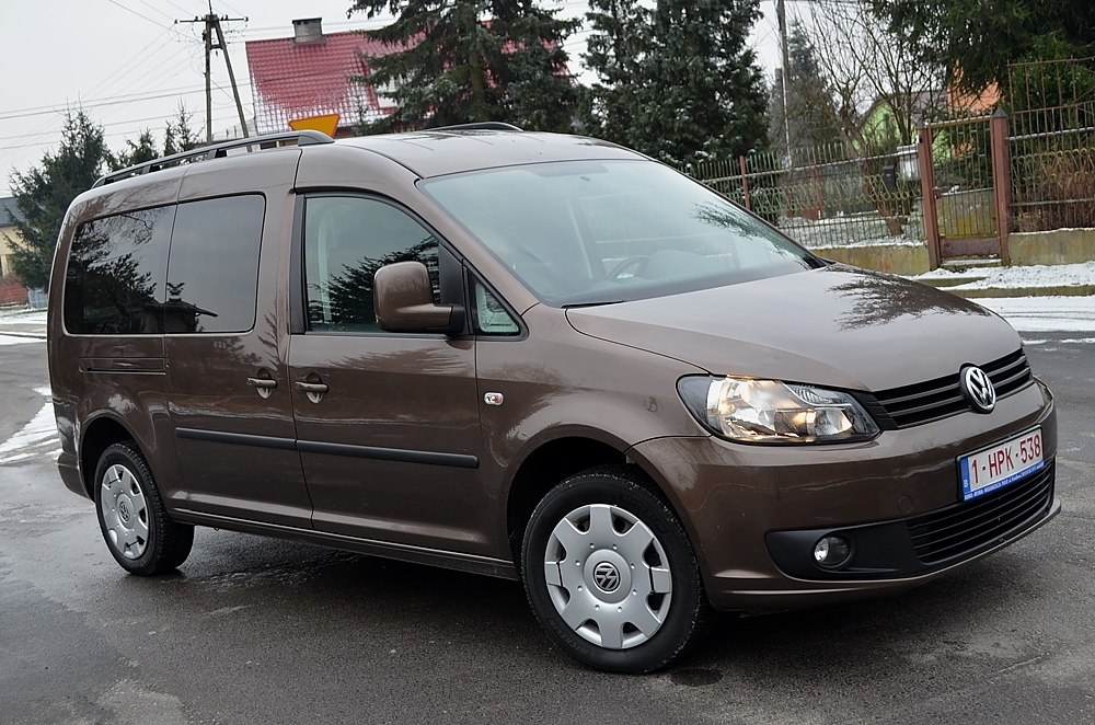 PIĘKNY VW CADDY LONG 7-OSÓB_KLIMA_SKÓRA - 7211140007 - oficjalne ...