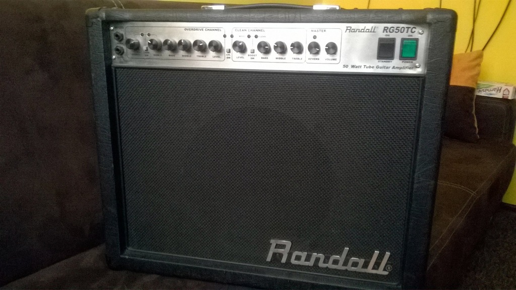 Randall RG50TC 100% Lampowy Wzmacniacz - Combo - 7180745073 - oficjalne archiwum Allegro