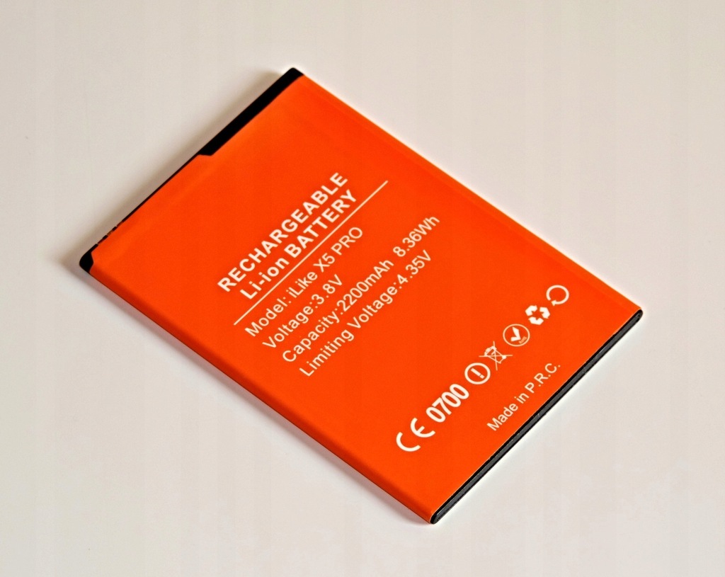 Bateria akumulator iLike X5 PRO 2200mAh 3.8V Wawa - 7550148072 ...