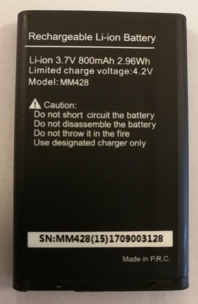 _ BATERIA ORYGINALNA , MAXCOM MM428BB + GRATIS _ - 7279820140 ...
