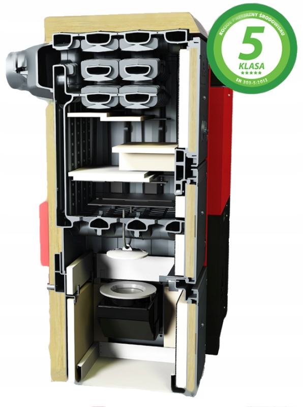 Żeliwny kocioł KLIMOSZ COMBI 4 S EKO 22 kW 5 klasa - 7604426813 ...