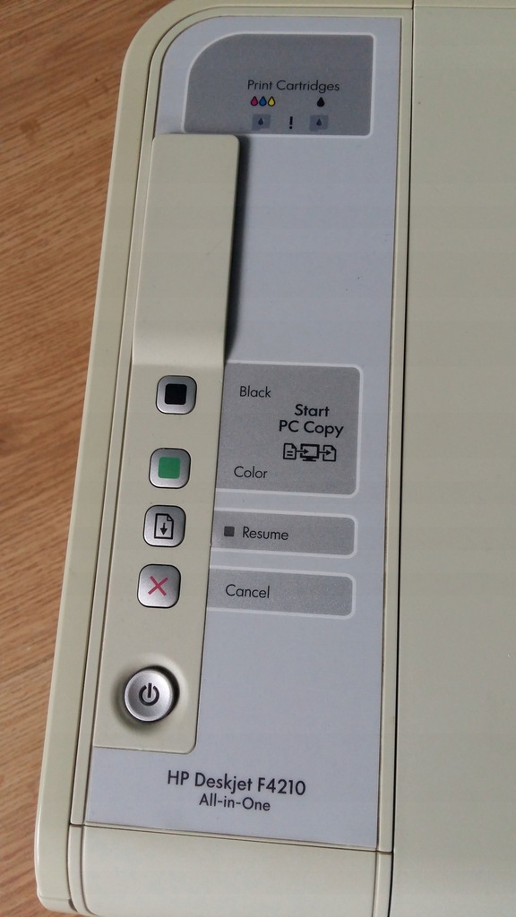 Drukarka HP Deskjet F4210 All-in-One - USZKODZONA - 7530021785 ...