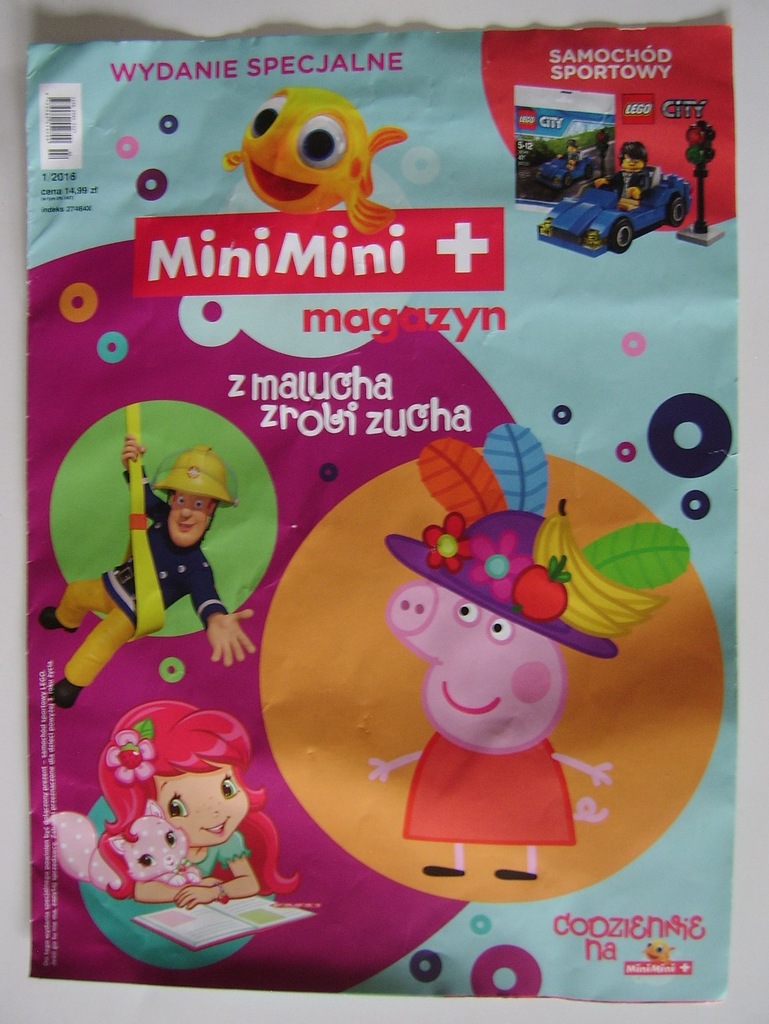 MINIMINI MAGAZYN wyd.spec. nr 1/16 + klocki Lego - 7242260131 ...