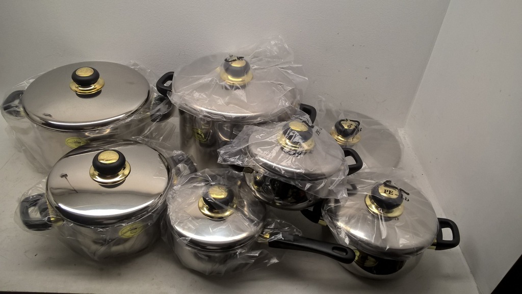 GARNKI NIEMIECKIE MEGA ZESTAW KOCHTOPF SUPER BARON - 7092245401 ...