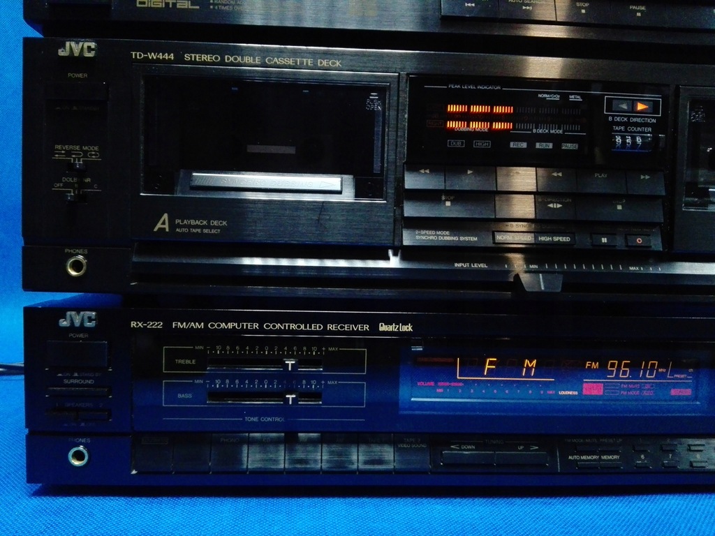Wieża JVC /Amp RX-222 / Deck TD-444 /Cd XL-V333 / - 7691069415 ...