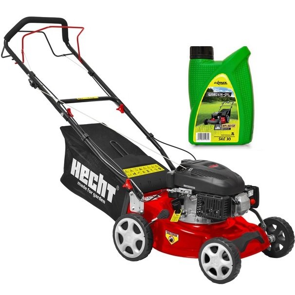 Kosiarka splinowa Hecht 41 3,5KM czerwona + Olej - 7300976152 - oficjalne archiwum Allegro