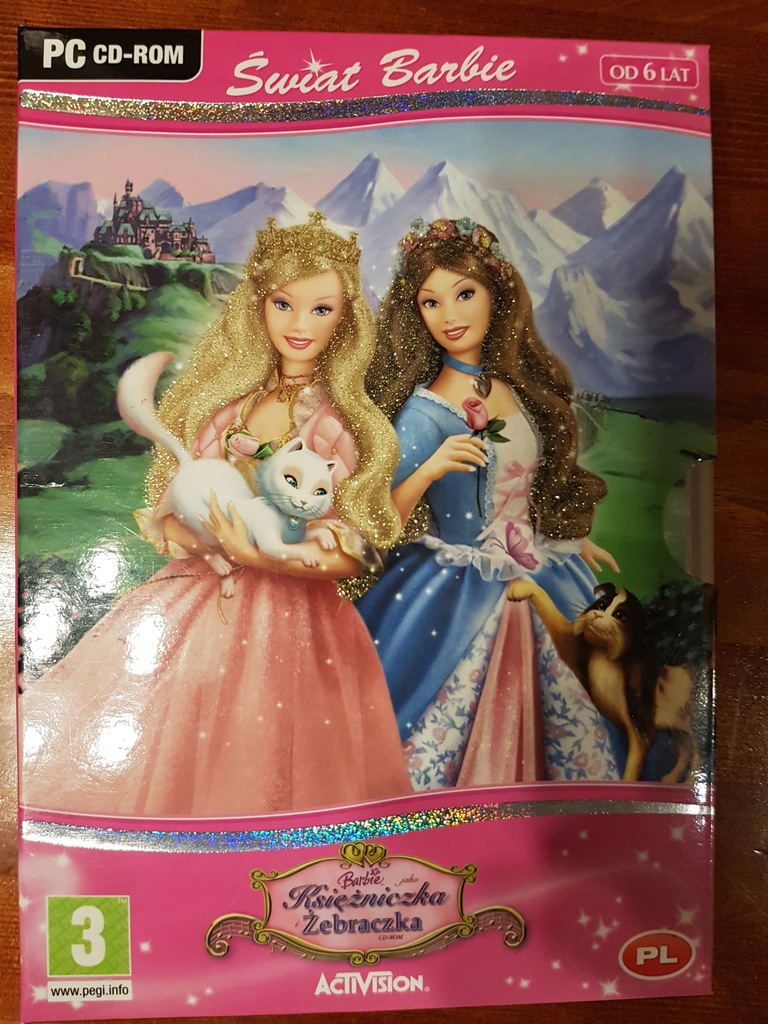 Gra Pc Barbie Księżniczka I Żebraczka 7700278452 Oficjalne Archiwum Allegro