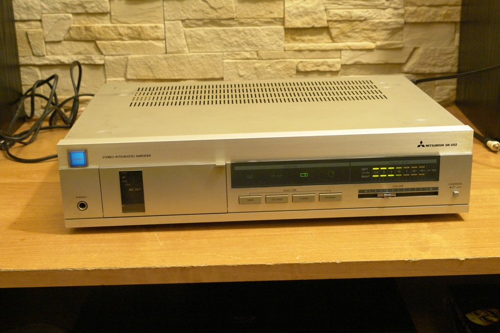 MITSUBISHI DA-U52 JAPOŃSKI WZMACNIACZ Z GWARANCJĄ - 7240923096 ...