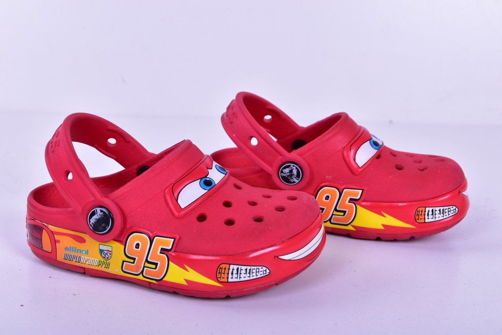 Crocs klapki Zygzak McQueen Świecą roz. 26 - 7296092019 - oficjalne ...