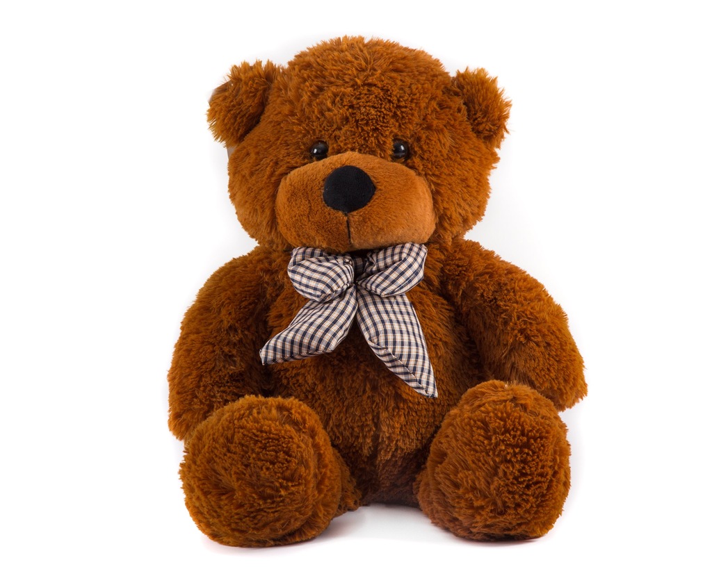 MIŚ PLUSZOWY BRĄZOWY 60CM DUŻY MIĘCIUTKI PLUSZAK - 7003246853 ...