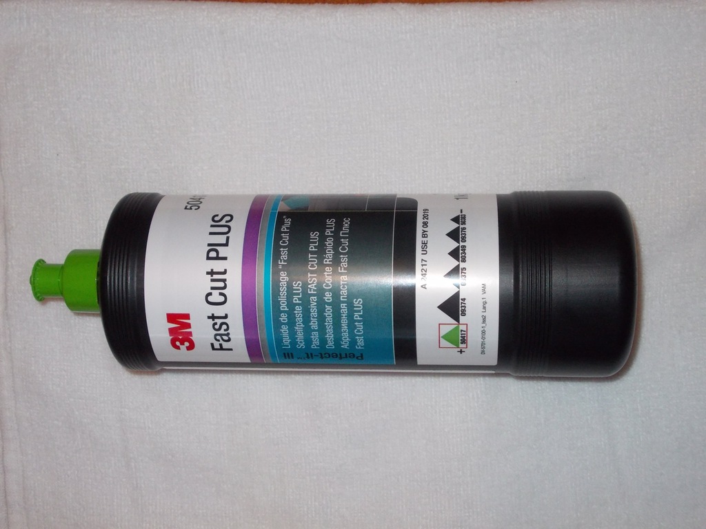 3M Pasta polerska 50417 1kg. zielony+ gąbka pol. - 7183654214 ...