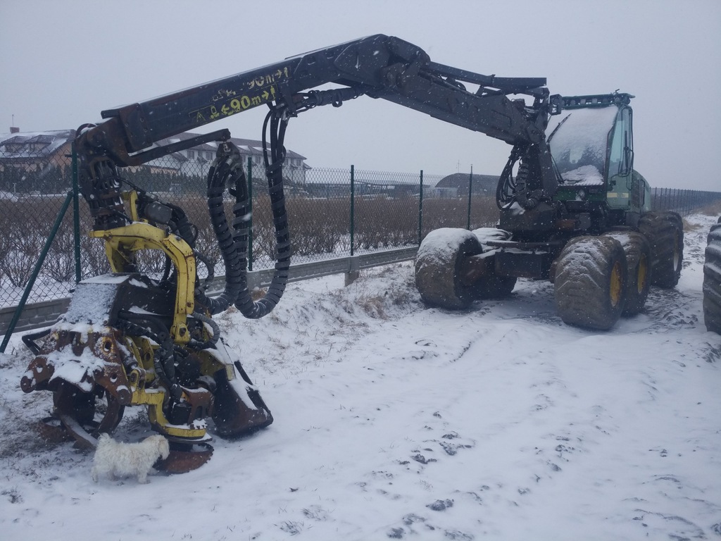 Harwester John Deere 1270D 2007, Timberjack - 7263265466 - oficjalne ...