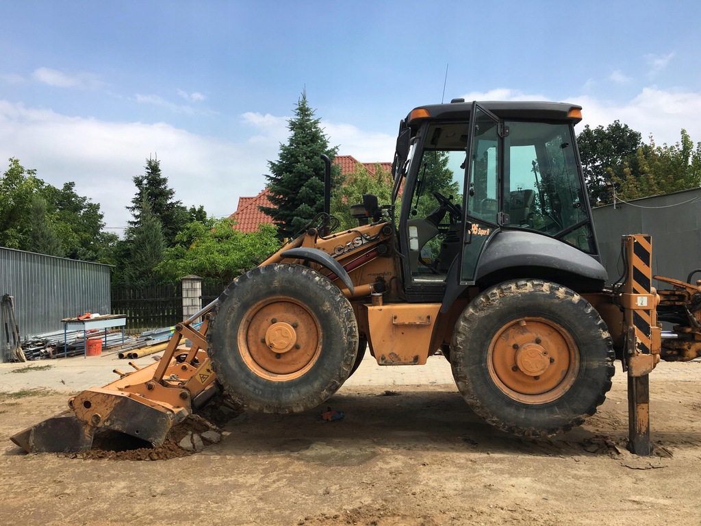 koparko-ładowarka CASE 695 CAT JCB gotowa do pracy - 7568112373 ...