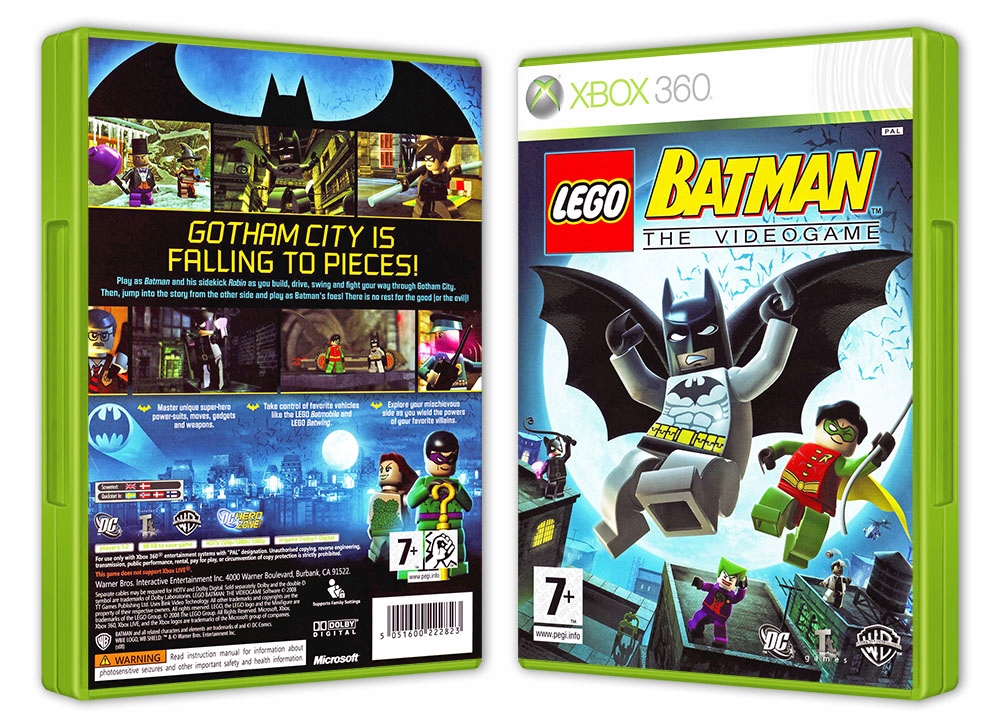 LEGO BATMAN THE VIDEOGAME XBOX360 - 7559985617 - oficjalne archiwum Allegro
