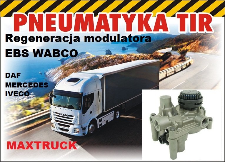 Zawór EBS ACTROS proporcjonalny WABCO 4802020090 - 7172373375 ...