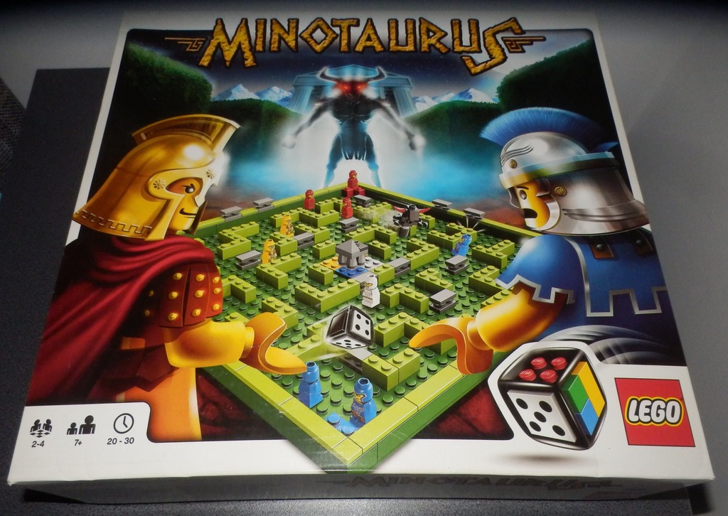 LEGO gra MINOTAURUS 3841 labirynt - 7288449704 - oficjalne archiwum Allegro