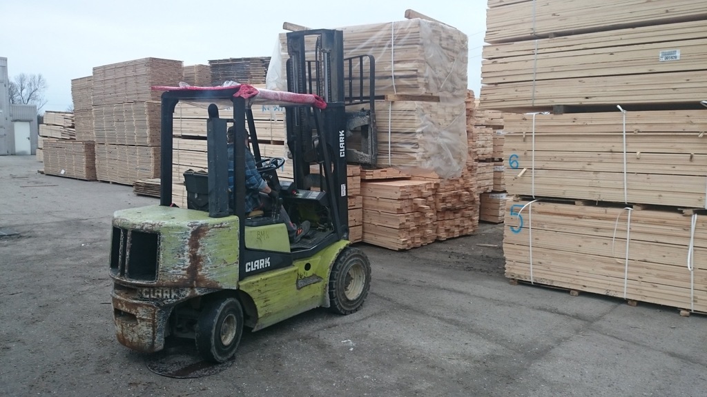 Wózek widłowy Clark CDP 30 - 7163816245 - oficjalne archiwum Allegro