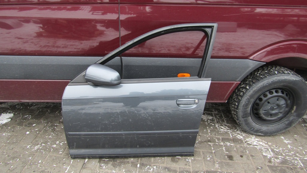 AUDI A3 8P DRZWI LEWE PRZÓD 5 DRZWI LX7Z KOMPLETNE - 7213937098 - oficjalne archiwum Allegro