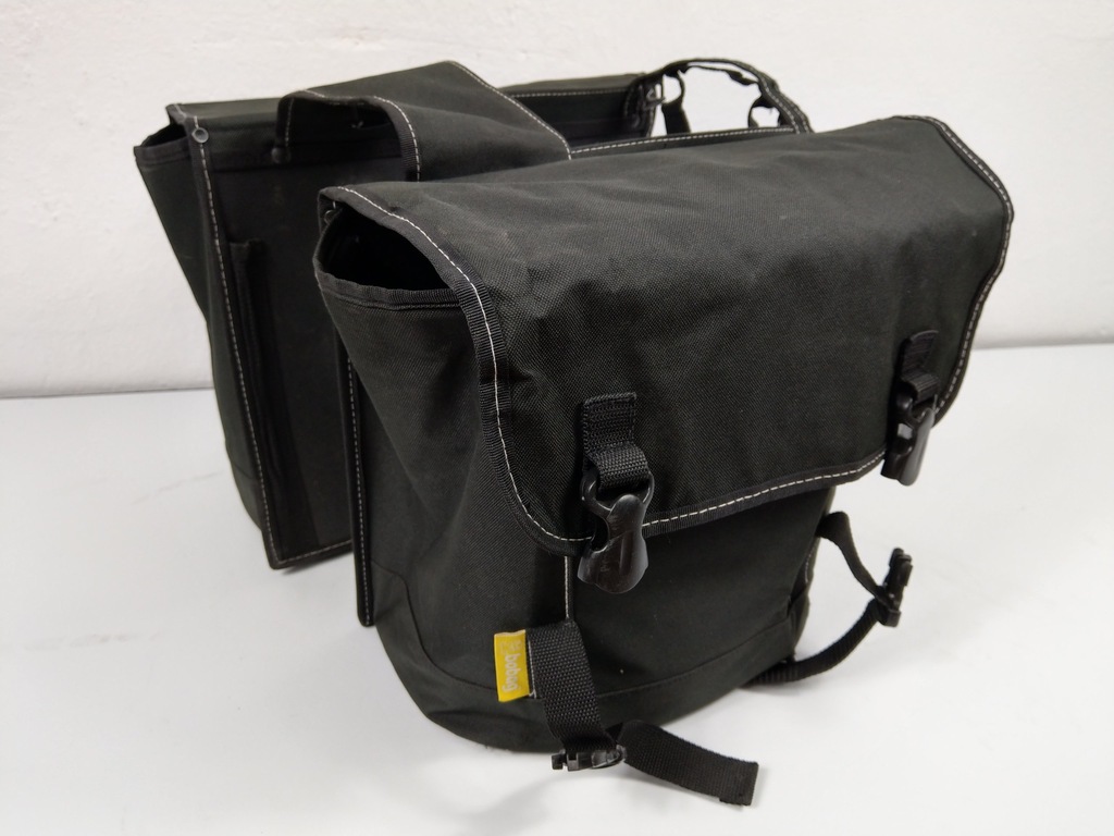 BOBAG SAKWA TORBA ROWEROWA PODWÓJNA CZARNA - 7314248887 - oficjalne ...