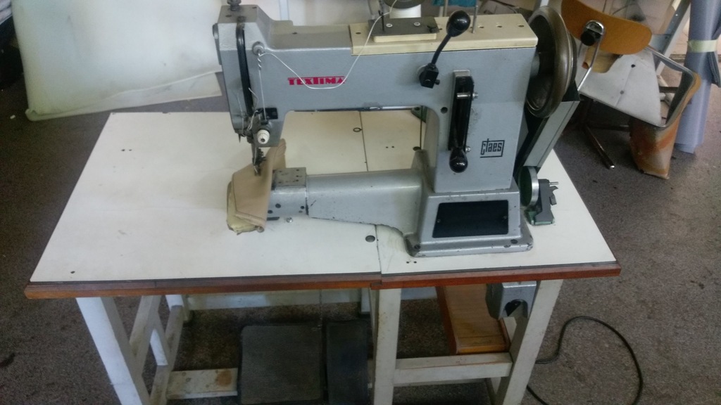 MASZYNA DO SZYCIA CLAES TEXTIMA - 6680269514 - oficjalne archiwum Allegro