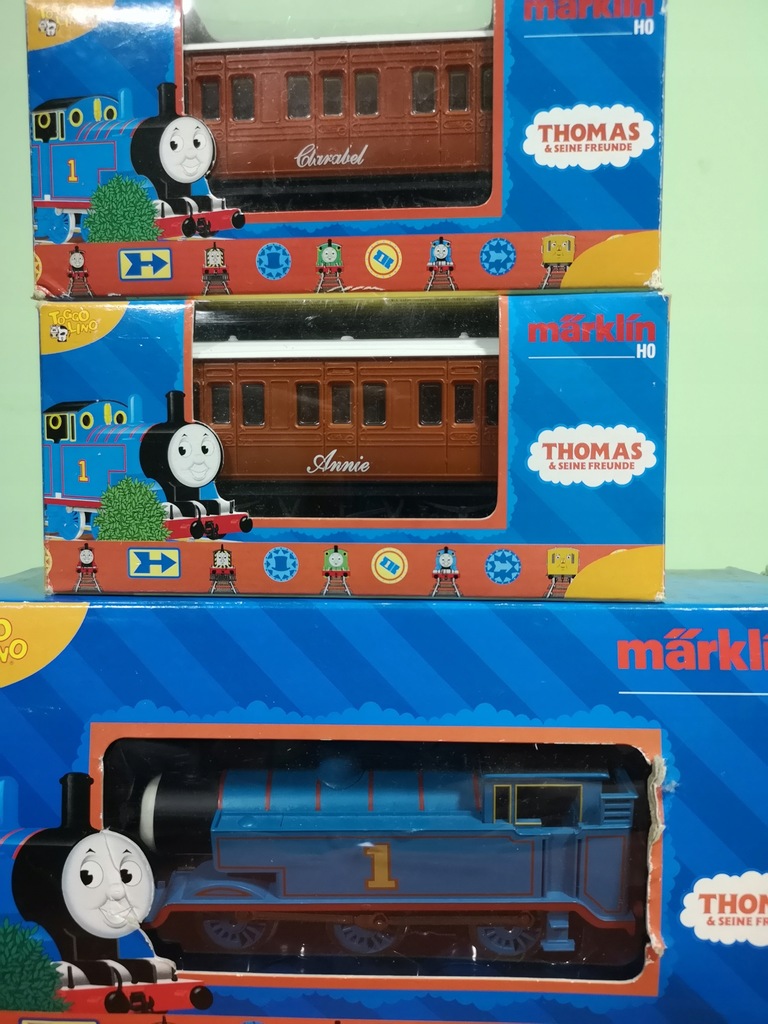 MARKLIN MEGA KOLEJKA CYFROWA TOMEK THOMAS / PILOT - 7643455380 ...