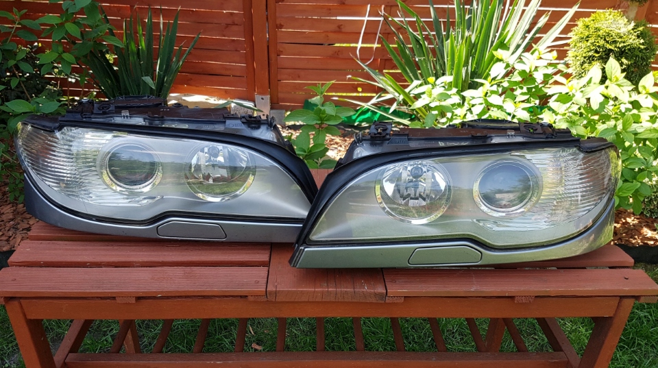 LAMPY BI XENON BMW E46 COUPE CABRIO LIFT DYNAMIC - 7584555332 - oficjalne archiwum Allegro