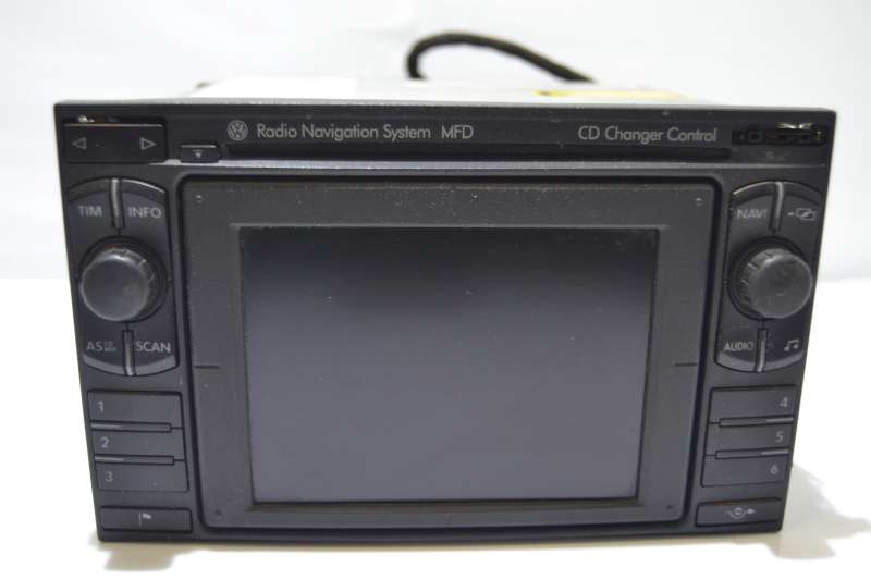 RADIO NAVIGATION SYSTEM MFD CD CHANGER CONTROL VW - 7316824484 ...
