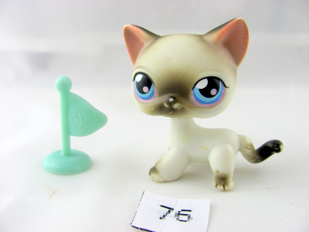 LPS littlest pet shop shorthair kotek UNIKAT(76) - 7342600249 ...