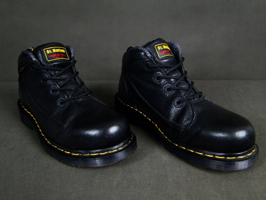 DR MARTENS INDUSTRIAL r 39 SKÓRA BLACHA SUPER STAN - 7773094606 ...