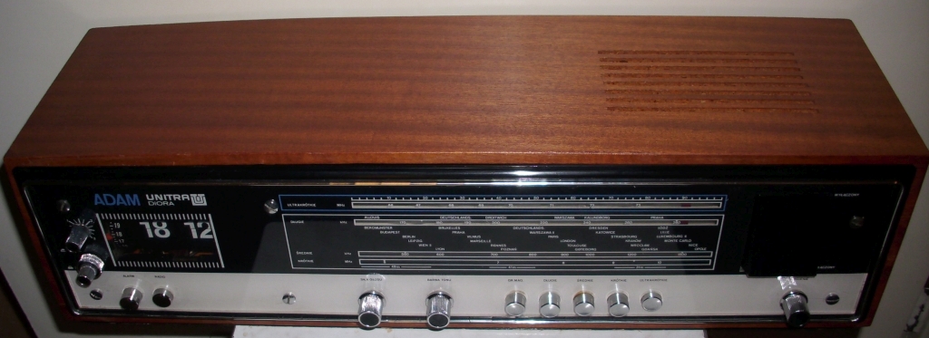 Radio Unitra Adam zegar klapkowy kartkowy. PRL - 7204032145 - oficjalne ...