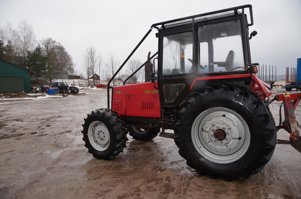Belarus MTZ 952 ciągnik leśny - 7155990924 - oficjalne archiwum Allegro