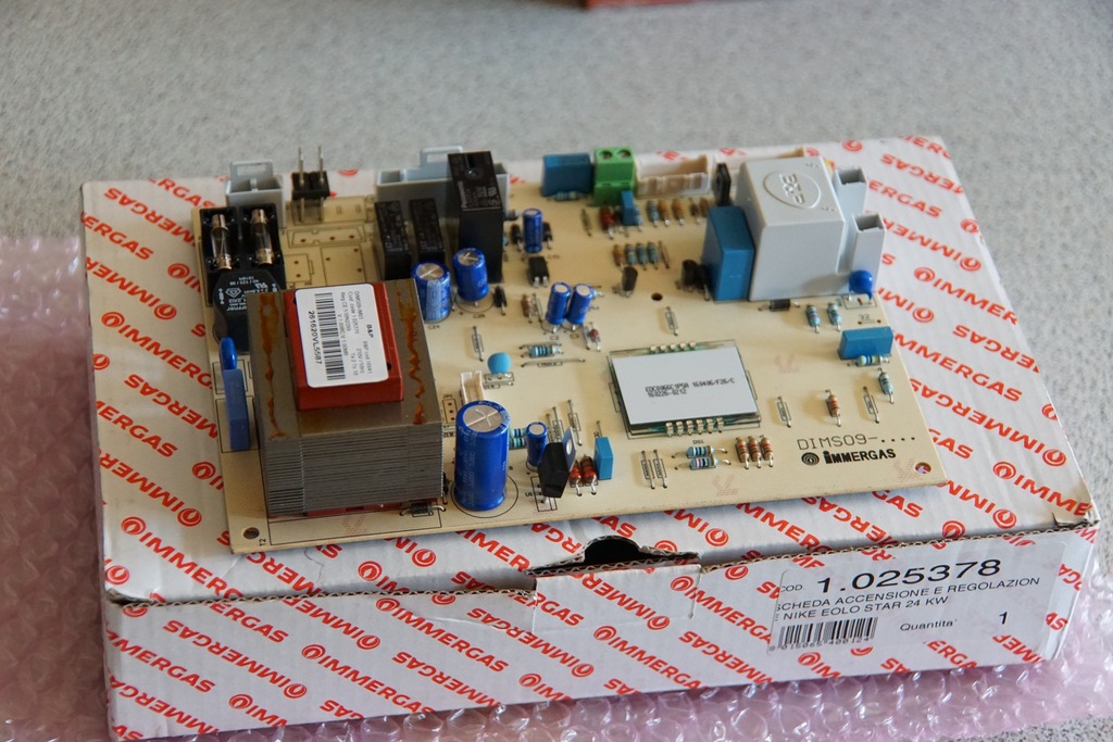 Płyta główna sterownik do piecy Immergas eolo star - 7229742149 ...