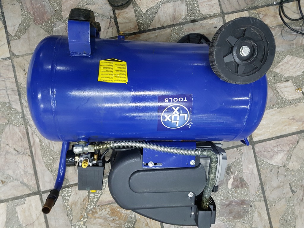 KOMPRESOR LUX TOOLS KPS-50/192 USZKODZONY - 7675619577 - oficjalne ...