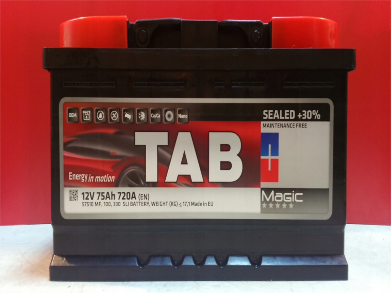 AKUMULATOR TAB 75Ah 720A 12V WROCŁAW DOWÓZ - 5352886515 - oficjalne ...