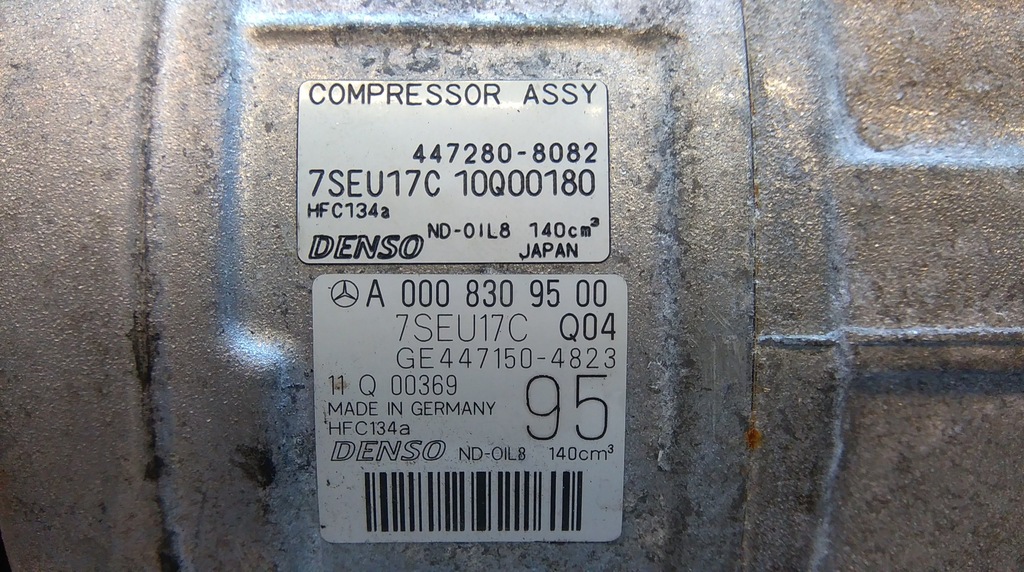 SPRĘŻARKA KOMPRESOR MERCEDES X166 GL350 0008309500 - 6941818651 ...