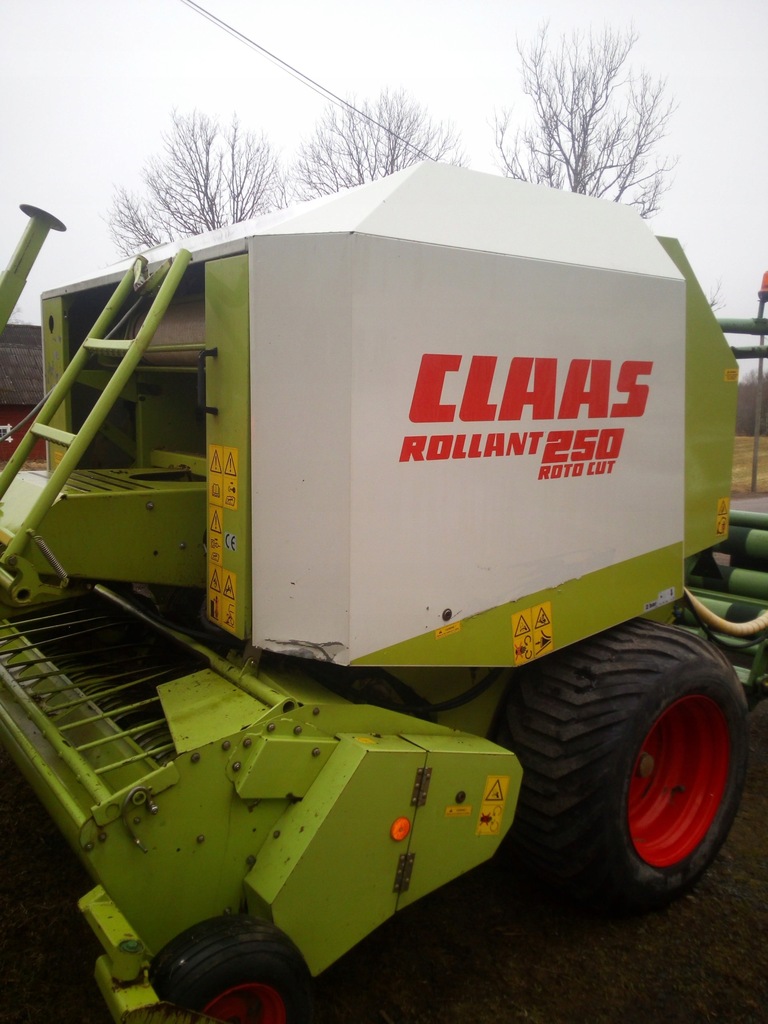 Claas 250 Roto Cut z owijarką - 7310899593 - oficjalne archiwum Allegro