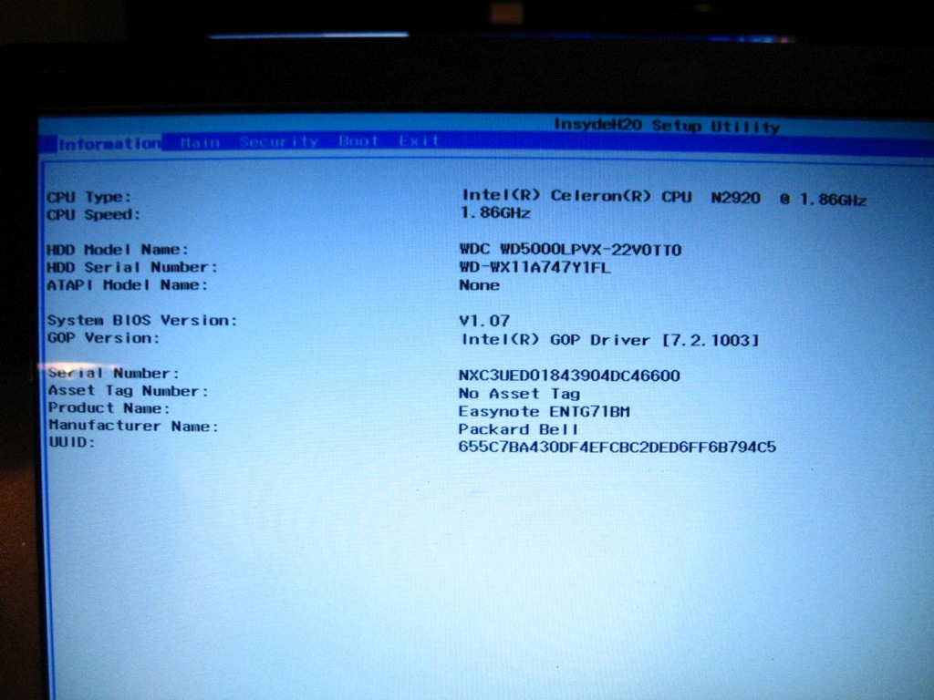 Płyta Główna Packard Bell ENTG71BM 448.03708.0011 - 7726086943 ...