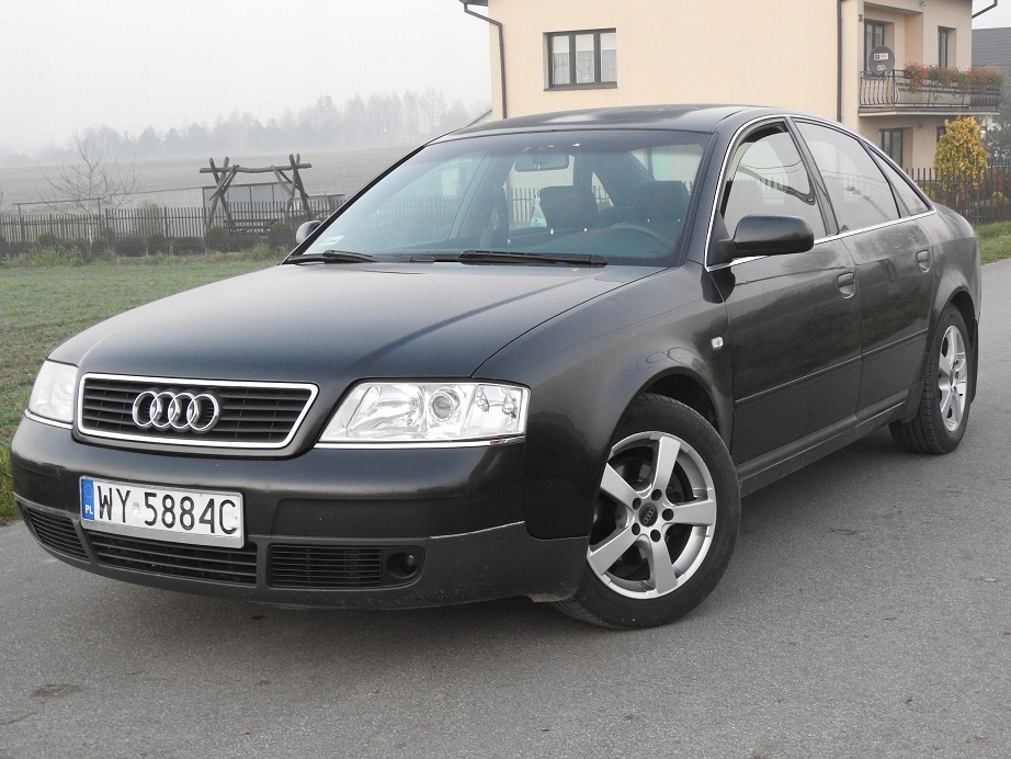 AUDI A6 C5 SEDAN 1.9TDI 110KM CZARNY DoInWeStOwAnY - 7601064225 ...