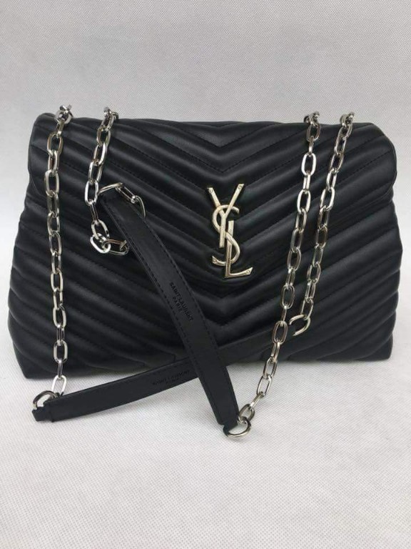 YSL Yves Saint Laurent torebka czarna pikowana - 7306400990 - oficjalne ...