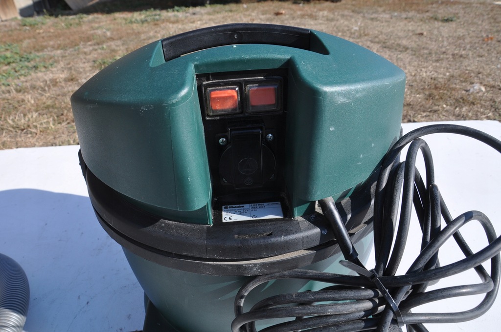 ODKURZACZ WARSZTATOWY METABO ASA 1201Z GNIAZDEM - 7619512639 ...