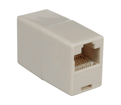 Adapter RJ45 - RJ45 - łączówka RJ45-RJ45 - Sklep, Opinie, Cena w Allegro
